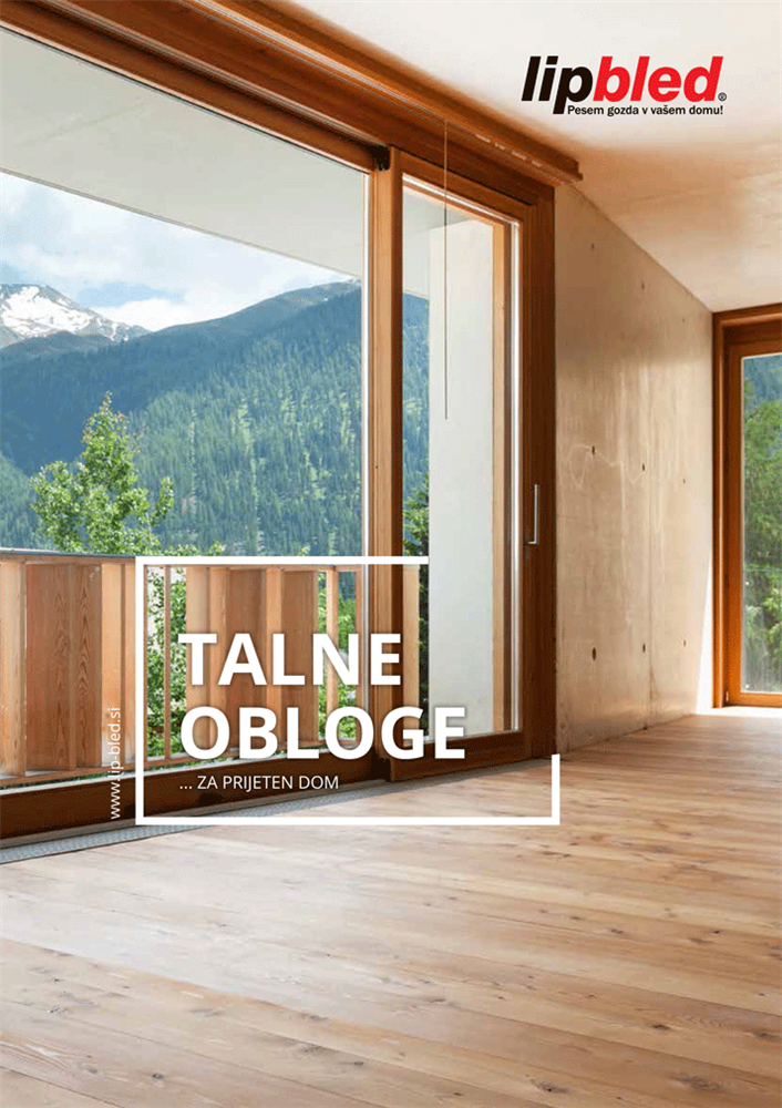Katalogi | LIP BLED - pesem gozda v vašem domu